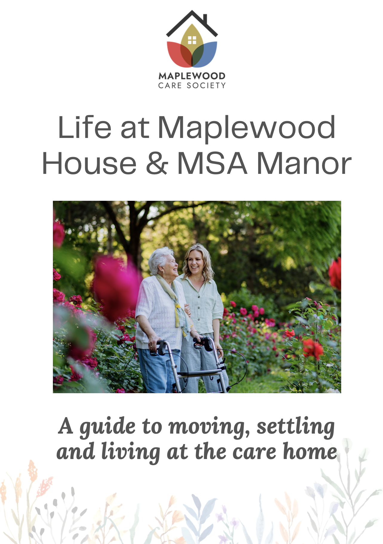Resident/Family Handbook – redesign – Maplewood Care Society